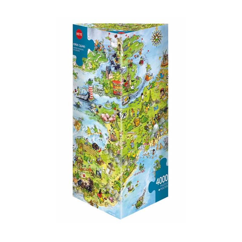 Puzzle 4000 Piezas United Dragons Of Europe | Heye 8854